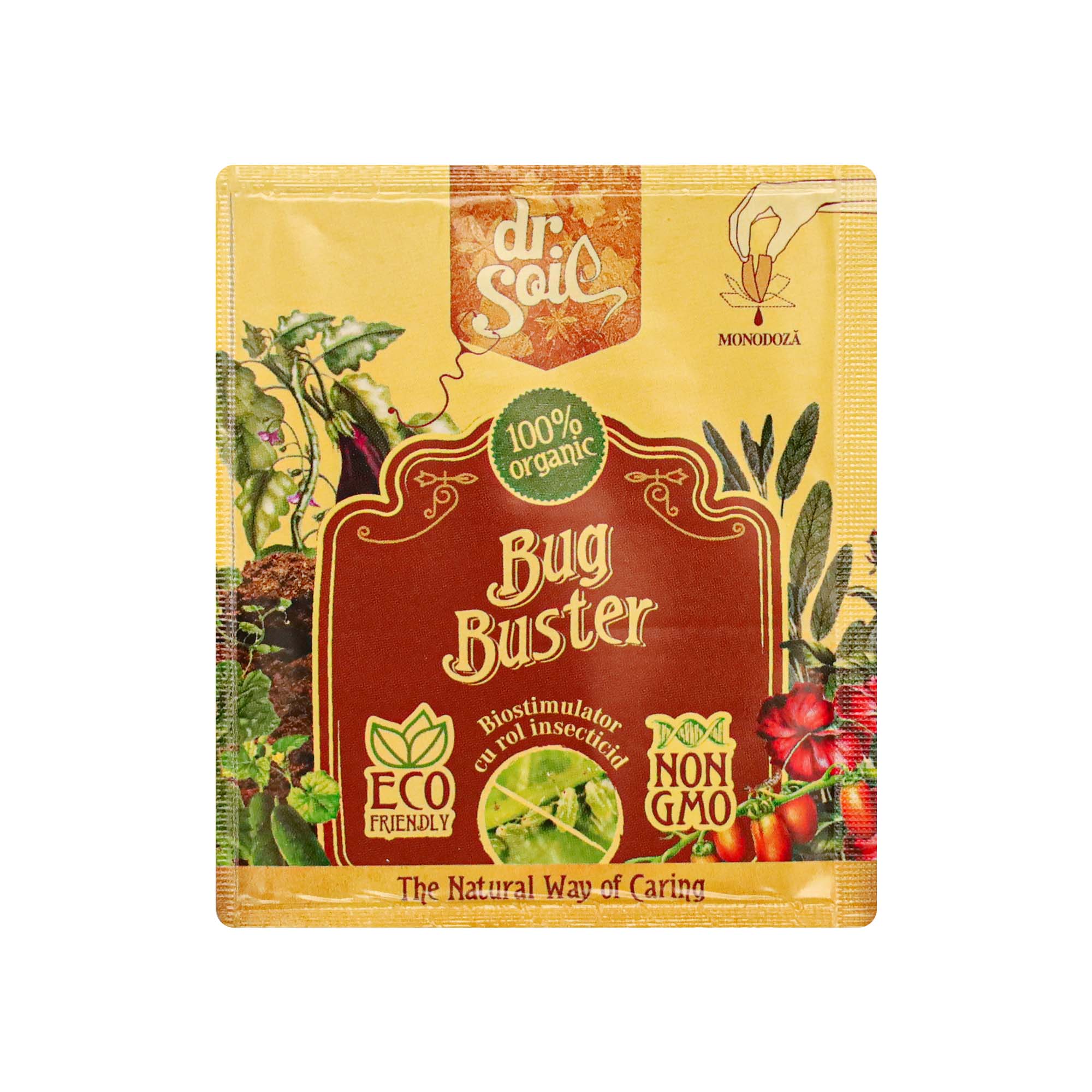 Dr.Soil BUG BUSTER, biostimulator cu rol insecticid, monodoza de 10ml ...